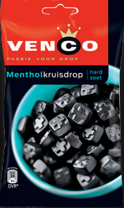 VENCO drop, honingdrop, Venzo zoete drop, zoute drop, venco dubbel ...